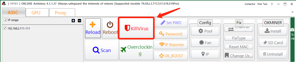 OKCARE - This section describes the functions of the ASIC module – OKMINER