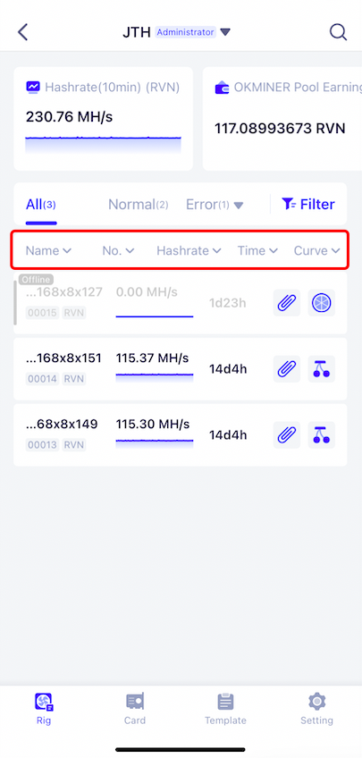Mining machine details – OKMINER