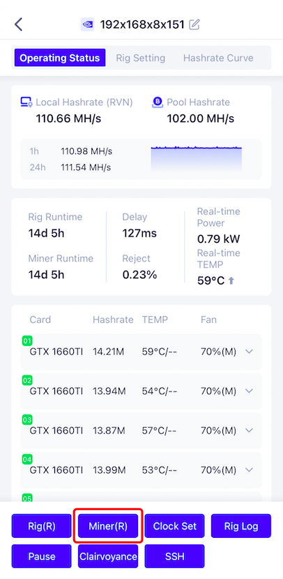 Software restart – OKMINER
