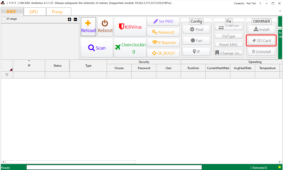 Step 3-Flash OKMINER OS – OKMINER