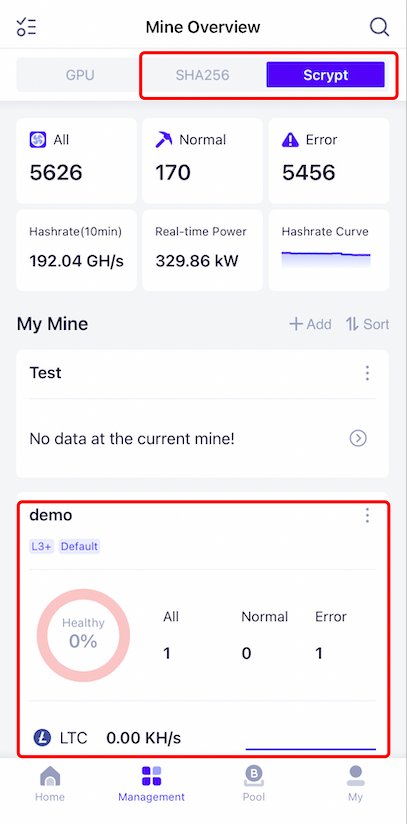 Step 4-Configure and bind the mining template – OKMINER